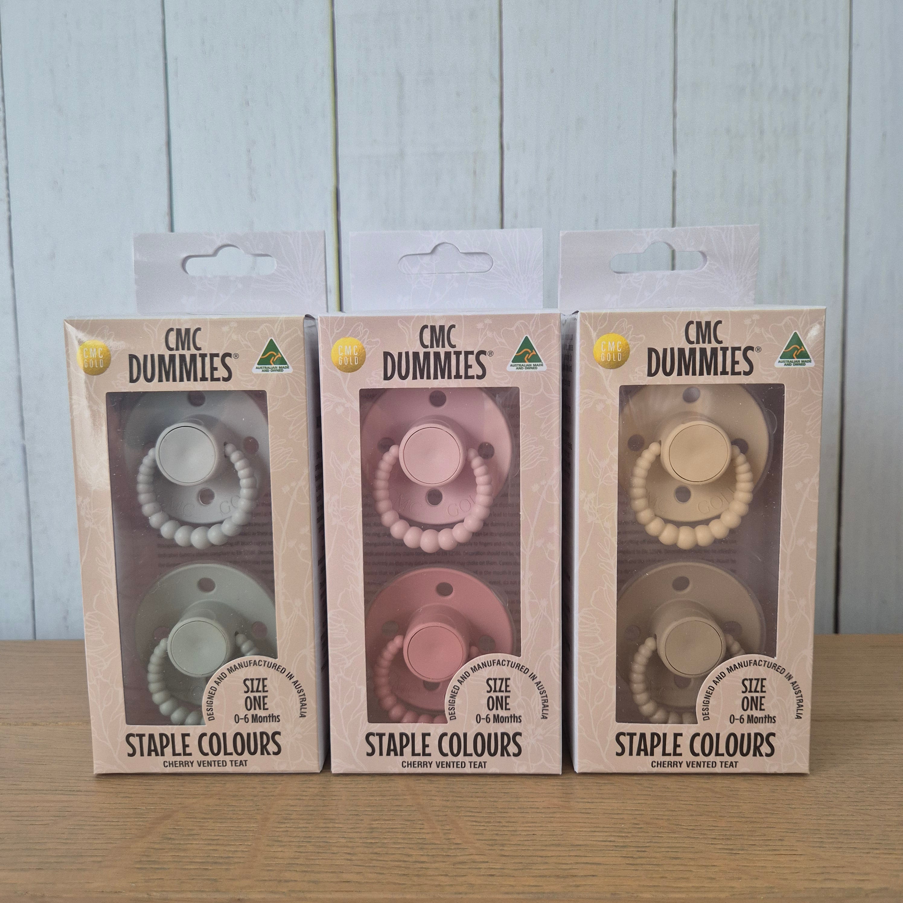 Add-on Twin pack Dummies - CMC Gold – boxandbowgiftco